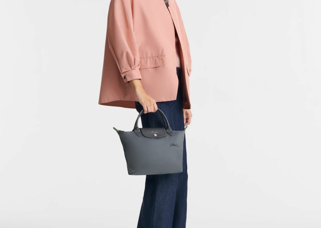 Longchamp Le Pliage Green Small Handbag Graphite - L1621919P66 ...