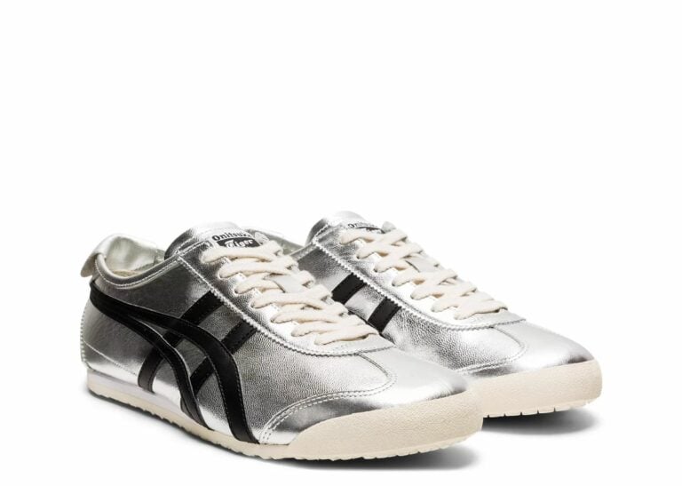 Onitsuka Tiger Mexico 66 Pure Silver Black - 1183B566-020 | Sneaker Baker