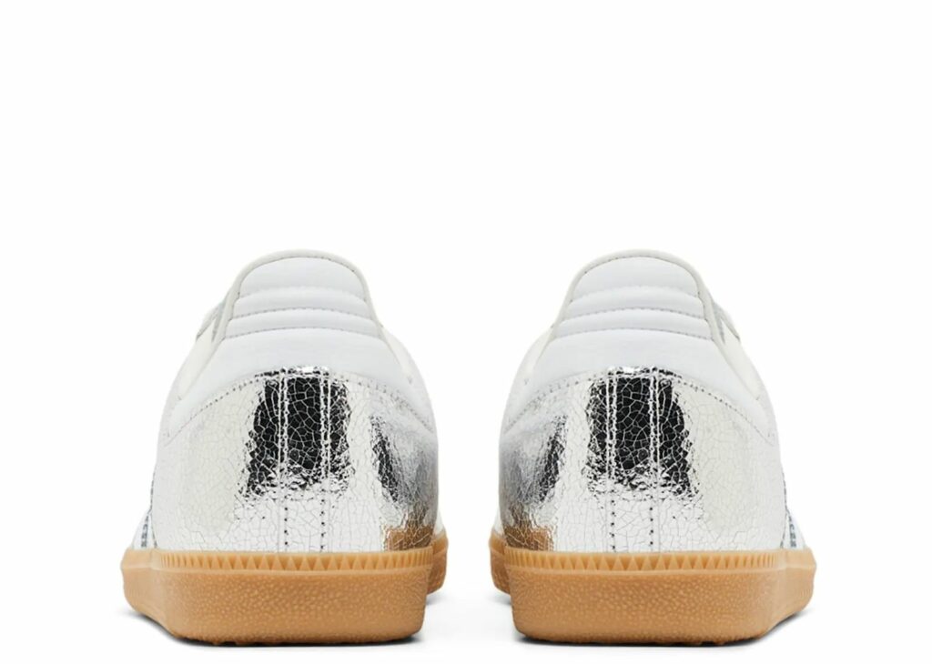 adidas Samba OG Silver Metallic Cracked Leather (W) - JR0035 | Sneaker ...