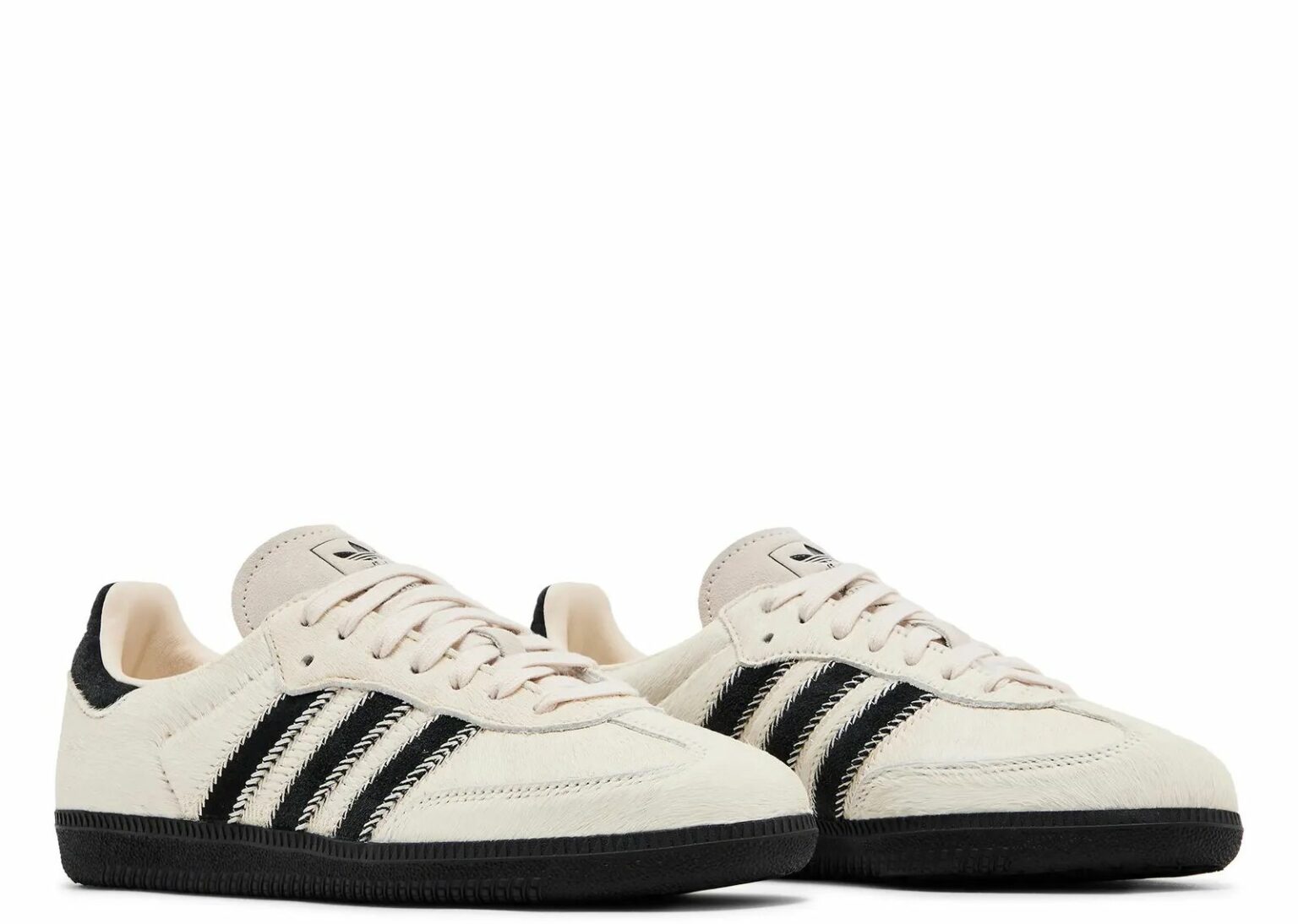 adidas Samba OG Wonder White Black Pony (W) - JP5329 | Sneaker Baker