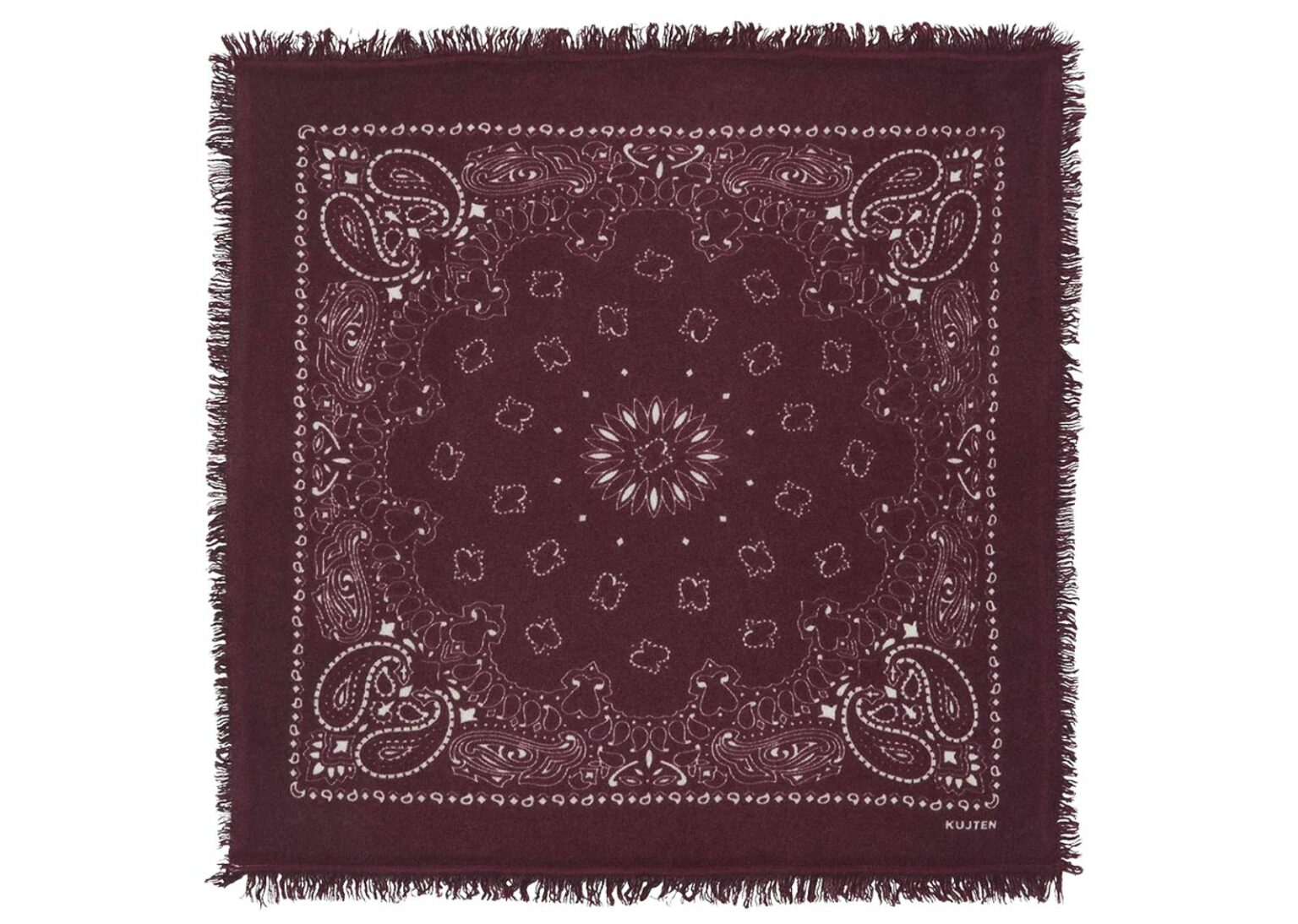 Kujten Small Hachi Bandana Burgundy - AK 2220-231 – BORDEAUX | Sneaker ...