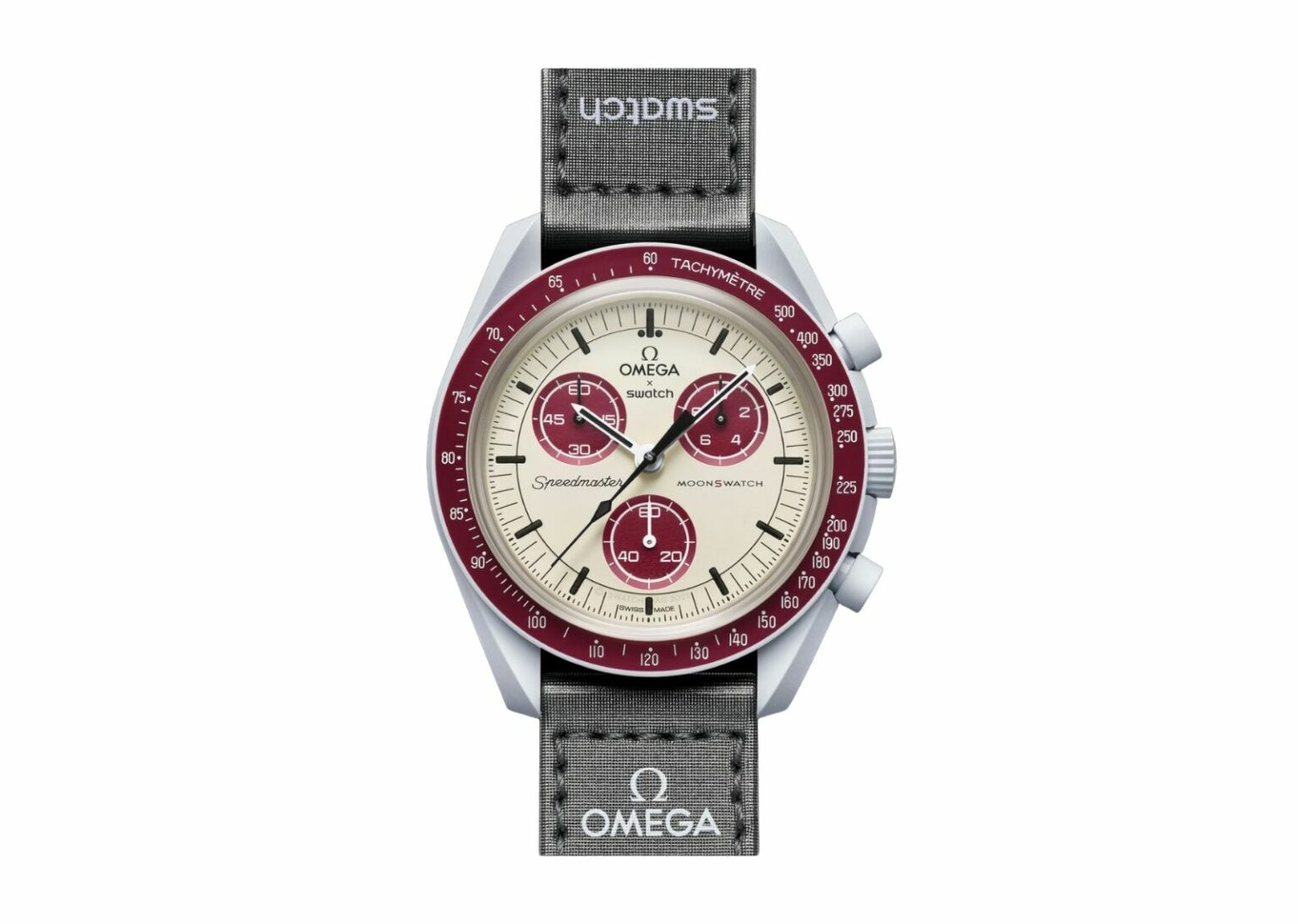 Swatch x Omega Bioceramic Moonswatch Mission to Pluto - SO33M101 ...
