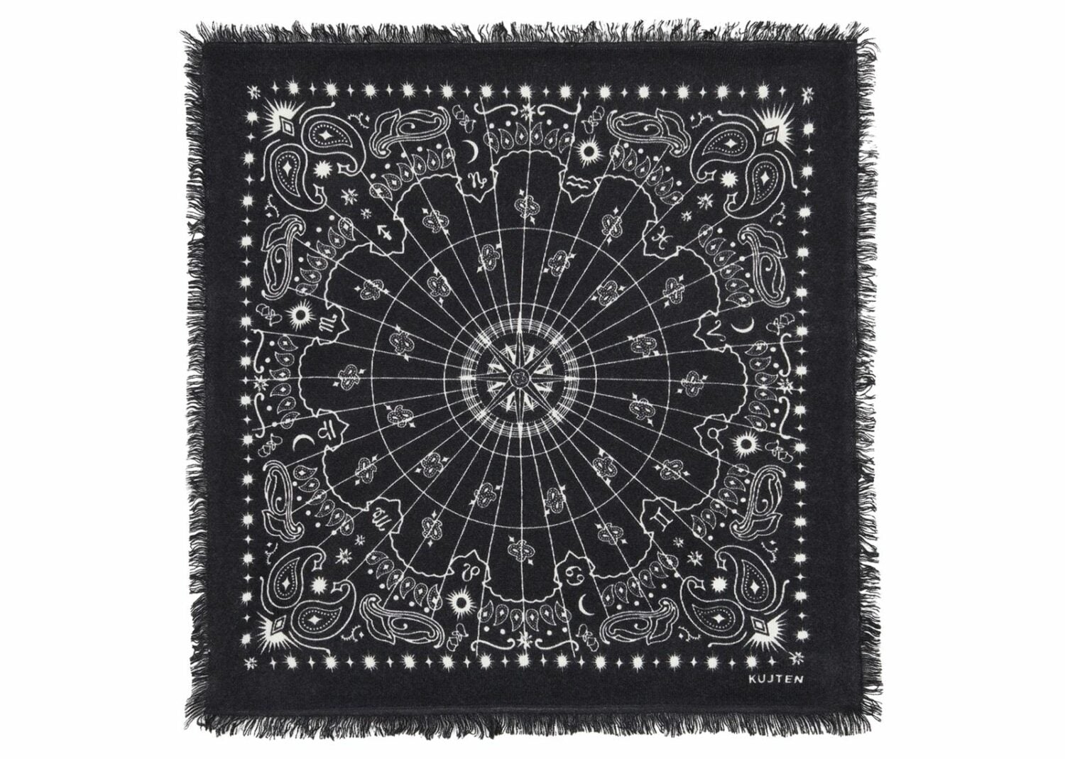 Kujten Small Bandana Hachiko Astro Black - AK4041-81 | Sneaker Baker