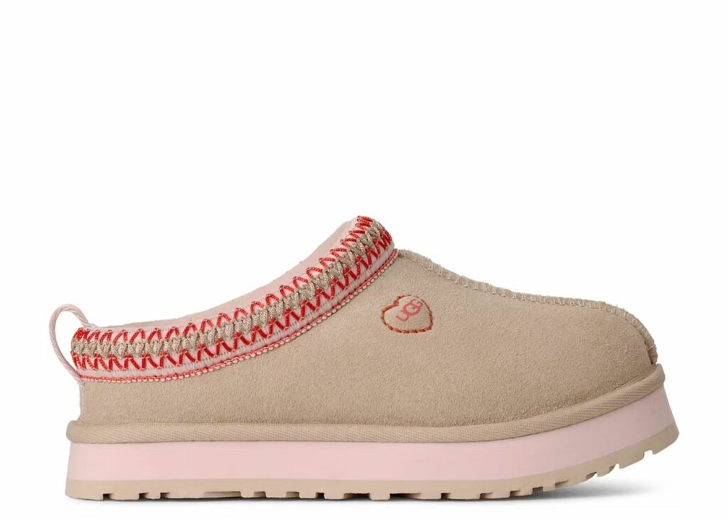 UGG Tazz Love '26 Slipper Sea Salt Rosetta (Kids) - 1181630K-SLTR ...