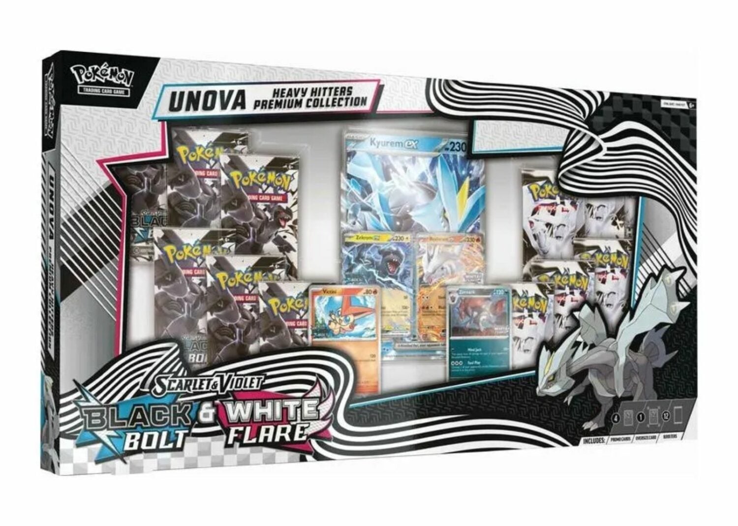2025 Pokémon Scarlet & Violet Black Bolt & White Flare Unova Heavy ...
