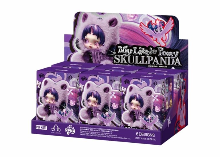 Pop Mart Skullpanda x My Little Pony Series Plush Doll Pendant Sealed ...